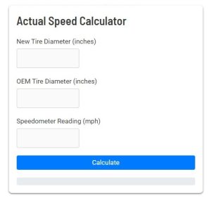Wheel Offset Calculator - Tire Size Compare