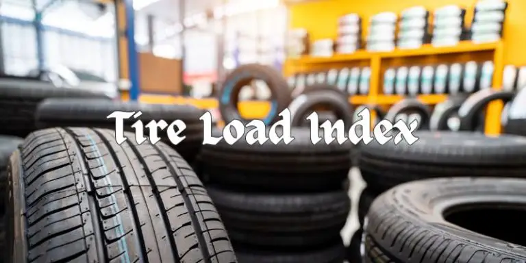 Understanding Tire Load Index - Table Chart