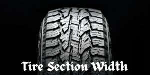 Section Width of Tire - Tire Size Compare