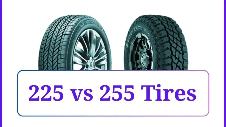225 vs 255 Tires - Tire Size Compare
